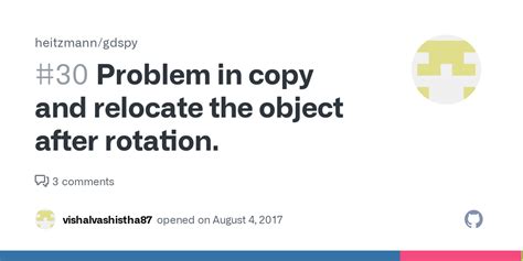 problem in copy and relocate the object after rotation · issue 30