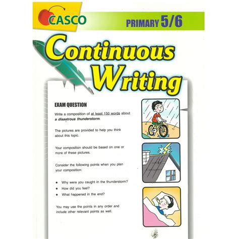 Continuous Writing For Primary