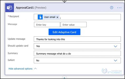 Actionable Messages In Microsoft Teams With Adaptive Cards Using Power Automate Flows