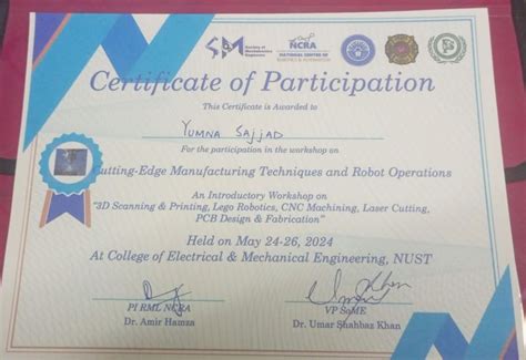 Yumna Sajjad On Linkedin Manufacturing Robotics Automation