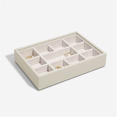Stackers Mini 11 Compartment Small Trinket Layer Oatmeal