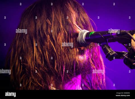 Shaun Morgan Lead Singer For The Band Seether Performs For Team