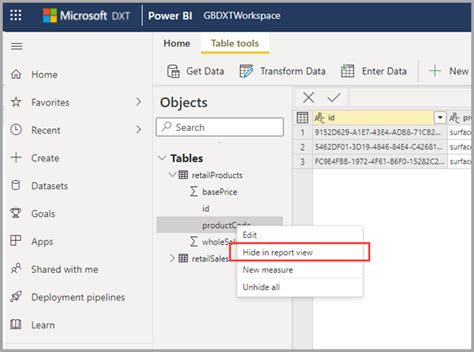 Get Started With Datamarts Preview Power Bi Microsoft Learn