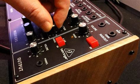 The Behringer Model D Synth Flexes Its Muscles In A Synth Pop Track