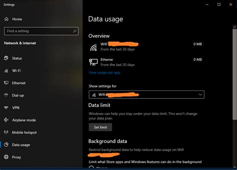 Networking Windows 10 Data Usage Not Showing Up Properly Super User