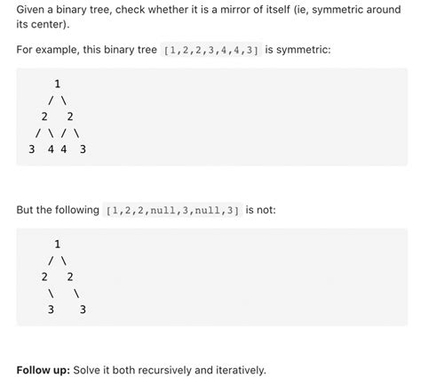101 Symmetric Tree Kickstart Coding