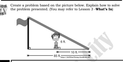 Solved Create A Problem Based On The Picture Below Explain How To Solve The Problem Presented