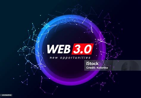 Web 3 World Technology Digital Background Web3 Planet Future Internet
