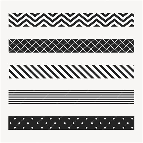 원활한 패턴 브러시 일러스트 레이 터 벡터 세트 무료 벡터