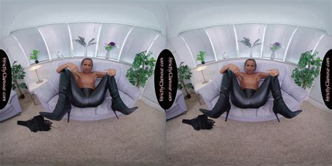 Lara Lee Black Leather Top And Skin Tight Trousers Joi Vr Porn Video