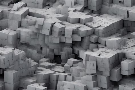 Premium Photo Cube Concrete Abstract Background 3d Render Image Seamless Pattern