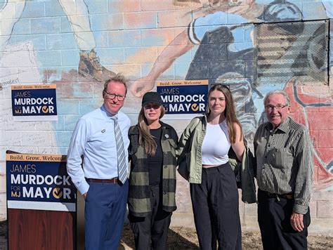 James Murdock Formally Launches Mayoral Campaign At Ross Wells Park