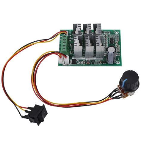 DC 5V 36V 15A 3 Phase Brushless Motor Speed Controller Speed Control Switch CW CCW Motor Speed