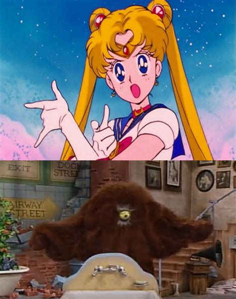 Sailor Moon Vs The Clog Monster By Jcfanfics On Deviantart