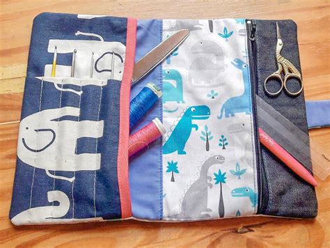 Pencil Case PDF Sewing Pattern Pouch Pattern Pencil Case Pattern Pen Holder Pattern Bag