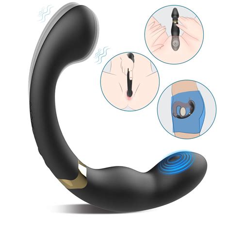 Mens Electric Prostate Massager Adult Sex Toys In Black Lrs 1575
