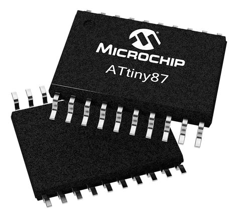 microchip attiny87 xu 8bit avr microcontroller attiny87 16mhz 8 kb