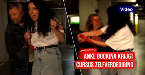 Anke Buckinx Krijgt Cursus Zelfverdediging Van Patrick