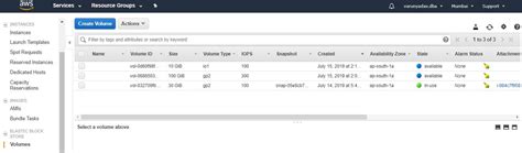 Oracle Database Commands And Practical Examples AWS EBS Volume Creation For EC