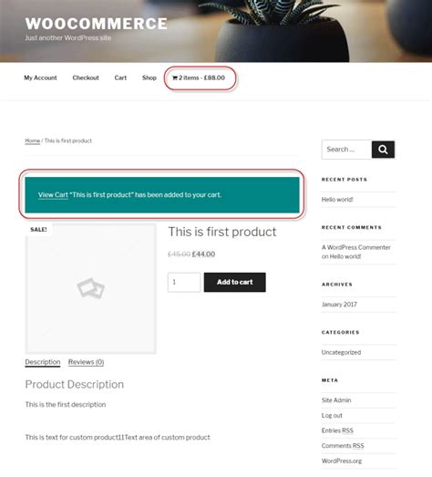 How To Add A Woocommerce Cart Icon To A Menu Bar