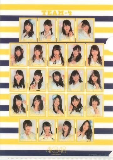 Clear File Female Idol Team 4a4 Clear File 「 Akb48 Group Tokyo Dome Concert Do Nt Do It Do