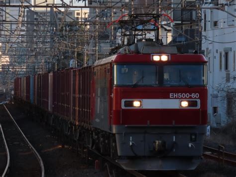 JR貨物EH500形電気機関車 EH500 60 土呂駅 鉄道フォト写真 by 久里浜さん レイルラボ RailLab