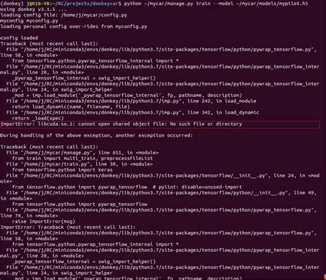 Failed To Load The Native Tensorflow Runtime · Issue 627 · Autorope