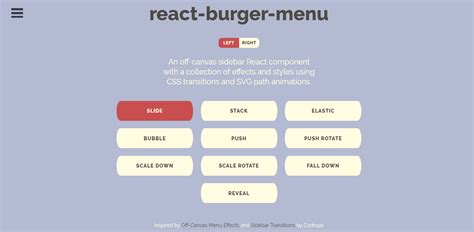 React Sidebar Menu Component Examples Onaircode
