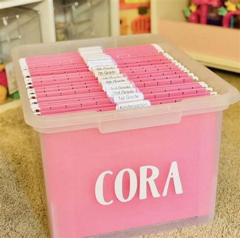 Clear Stackable File Tote Boxes Artofit