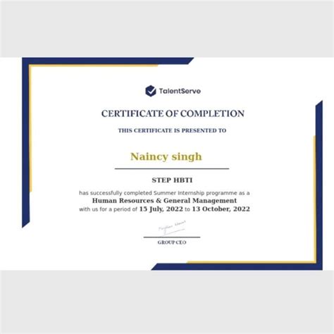 naincy singh on linkedin hr management intern