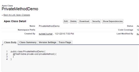 Salesforce Globe For You Salesforce Shorts Testclass For Private Methods Variables