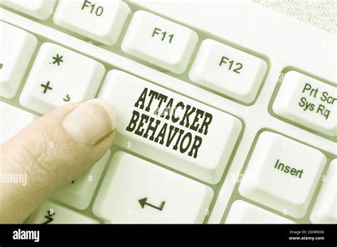Handwriting Text Attacker Behavior Word Written On Analyze And Predict The Attacker Behavior Of