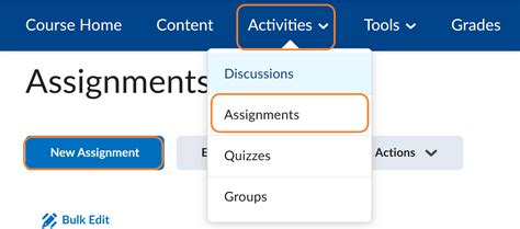 Brightspace Assignments Brightspace Essentials
