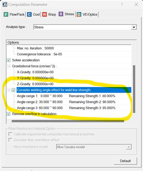 Weld Line Strength Factor Moldiverse Forum