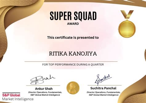 Ritika Kanojiya On Linkedin Teamexcellence Supersquadaward Q12024