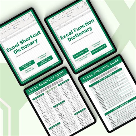 All Products Excel Dictionary