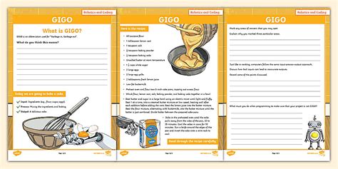 Robotics And Coding Gigo Teacher Made Twinkl