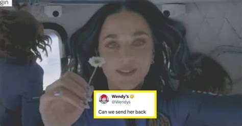 Wendys Gives Statement On Katy Perry Space Drama
