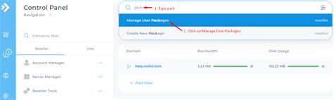 How To Delete Existing Package In DirectAdmin Reseller Voxfor