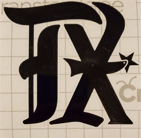 Texas Rangers City Connect Tx Logo Vinyl Sticker Etsy