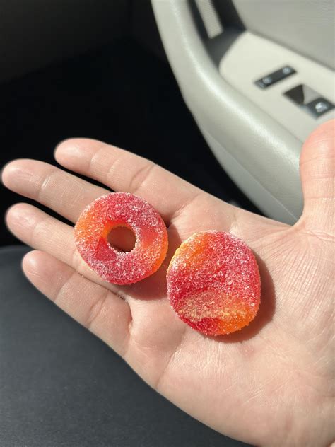 This Peach Ring With No Ring R Mildlyinteresting