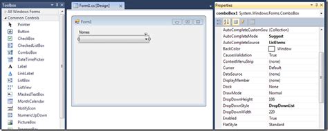 Domando O Controle “combobox” Windows Forms