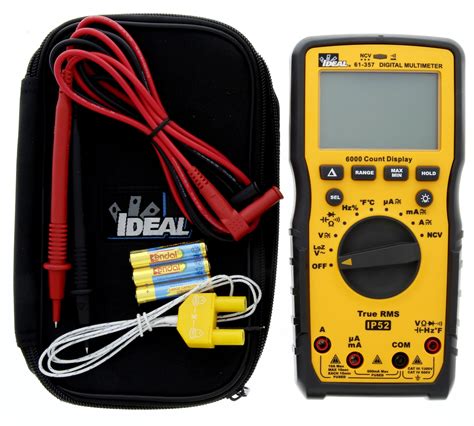Ideal Lcd Display Multimeter 10 Amp 1000 Volt 61 357 Sansujyuku