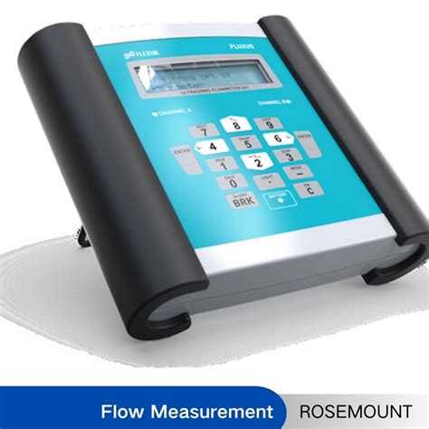 Rosemount Flexim Fluxus G601 Portable Ultrasonic Gas Flow Meter Antlets