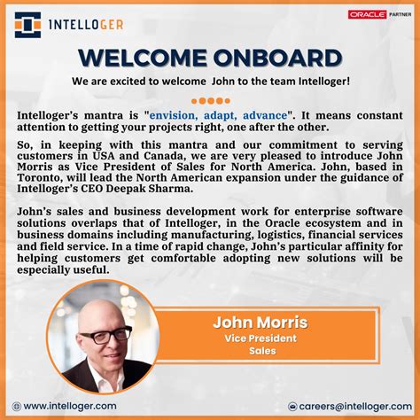 Intelloger On Linkedin Intelloger Onboarding Onboardingprocess Welcomeonboard Joining Vp