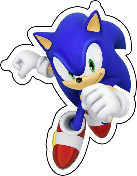 Sonic Topper Banderines Stickers Cupcake Toppers Gratis Figuras Para Cupcakes