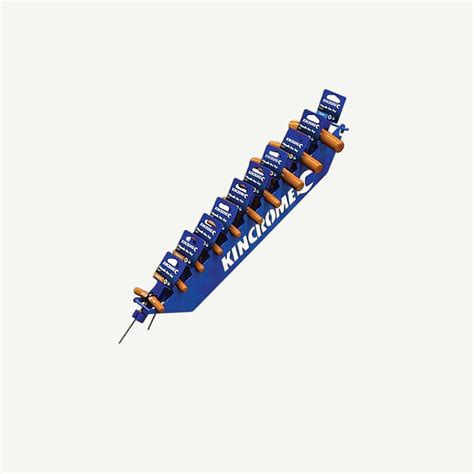 Kincrome T Handle Tamper Proof Torx Key 9Pcs Set K5084 Kin K5084