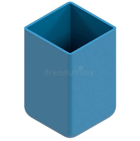 Engineering Part 3d Illustration Container Stock Illustration