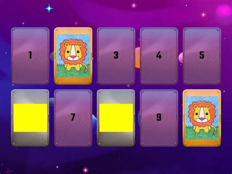 memory game matching pairs