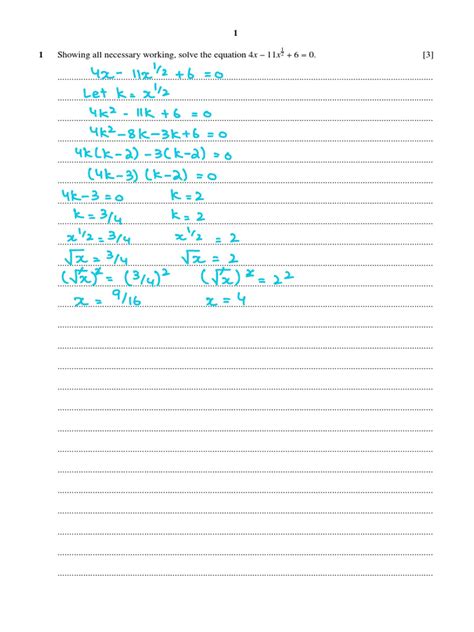 Assignment 1 Quadratics Pdf Equations Algebraic Geometry